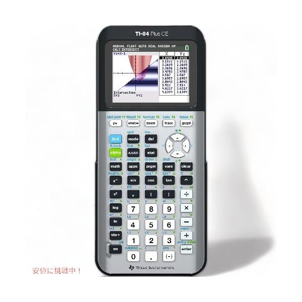 Texas Instruments TI-84 Plus CE カラーグラフ電卓は、高度な計算やグラフ作成を支援するツールです。学生からプロフェッショナルまで、幅広いユーザーに向けて設計されています。・カラフルなディスプレイで、グラフや数式...