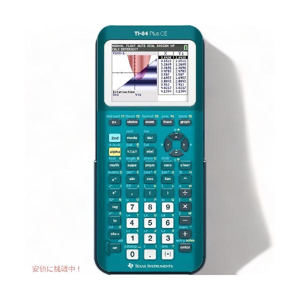 Texas Instruments TI-84 Plus CE カラーグラフ電卓は、高度な計算やグラフ作成を支援するツールです。学生からプロフェッショナルまで、幅広いユーザーに向けて設計されています。・カラフルなディスプレイで、グラフや数式...