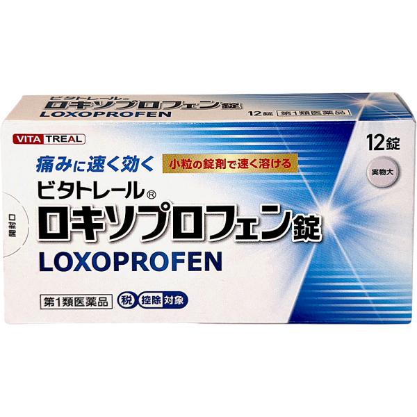 ビタトレール ロキソプロフェン錠は、ロキソプロフェンナトリウム水和物の解熱鎮痛薬です。