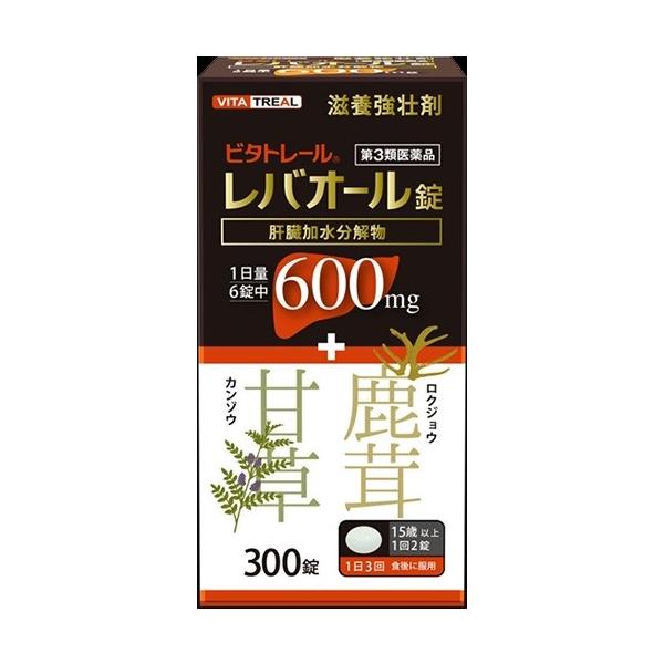 ビタトレールレバオールは、新鮮なブタの肝臓を酵素で分解して得られた肝臓加水分解物に、古くから強壮生薬として珍重されてきた鹿茸（ロクジョウ）末や胃腸の働きを整えて強壮効果を現す甘草（カンゾウ）乾燥エキス、さらに全身の新陳代謝に不可欠なビタミン...