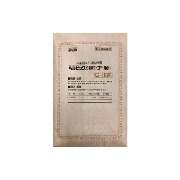 ※指定第2類医薬品です。かつ濫用等の恐れのある医薬品です。用法用量を守って正しくご使用下さい。ヘルビックS顆粒は、『かぜ』のときの鼻水、のどの痛み、せき、たん、発熱、頭痛などの症状にすぐれた効果をあらわす6種の成分と、昔から『かぜ』のときに...