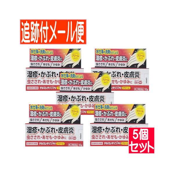 【5個セット】【第(2)類医薬品】デルマレチゾンPVクリーム １０ｇ 新新薬品【メール便送料無料/5set】