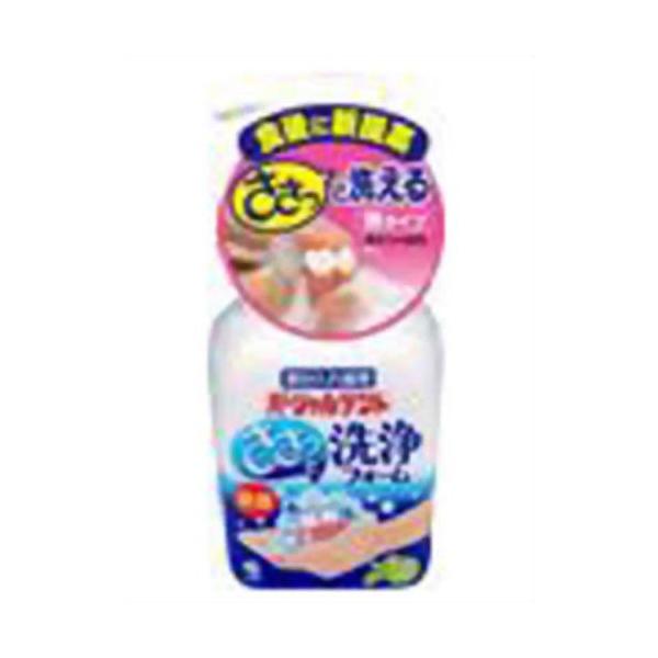 ●泡で包んで手洗いする、ポンプタイプの入れ歯洗浄剤●水洗いでは落ちにくい油汚れなどをすっきり落とします●口臭の原因となる雑菌を除菌●食後やお出かけ前にささっと洗浄、約３００回ブッシュできます