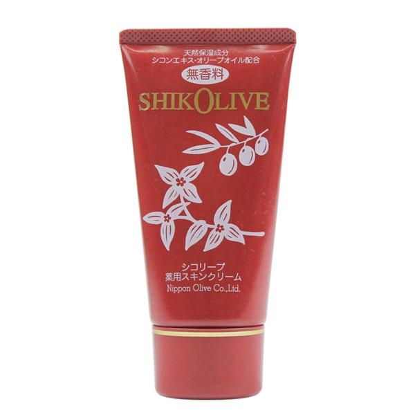 【シコリーブ薬用スキンクリームの商品説明】「シコリーブ 薬用スキンクリーム」は、天然保湿成分のシコンエキスと、オリーブオイルを配合。さらっとのびてべとつきません。乾燥や肌荒れを防ぎ、お肌をしっとり健やかにやさしく保護します。ひび、あかぎれな...