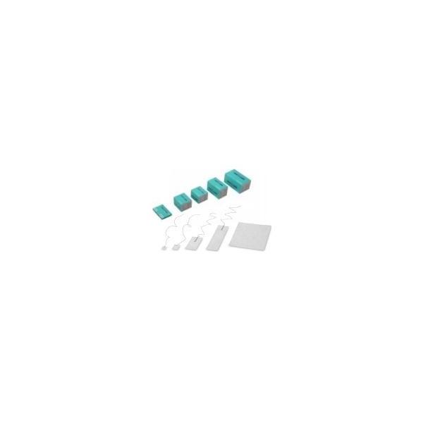 『オペ用製品/脳外科用シート』 ■ノイロシート 一般医療機器 綿状パッド 商品名 ノイロシート No.311 100包入 規格 3cmX11cm 糸付 15枚X100包入 ●血液吸収、組織の保護、吸引時のフィルターなどに便利な脳外科用パッド...