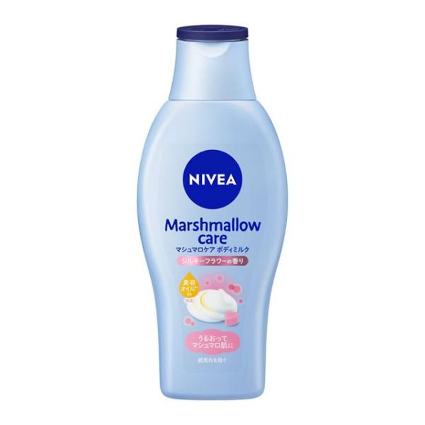 すべすべやわらかなマシュマロ肌に整えるボディミルク美容オイルのとけこんだミルクがなめらかになじみ、うるおいをたっぷり与えすべすべでやわらかなマシュマロ肌に整えるボディケアミルク●美容オイル（保湿成分）：ホホバオイル・スウィートアーモンドオイ...