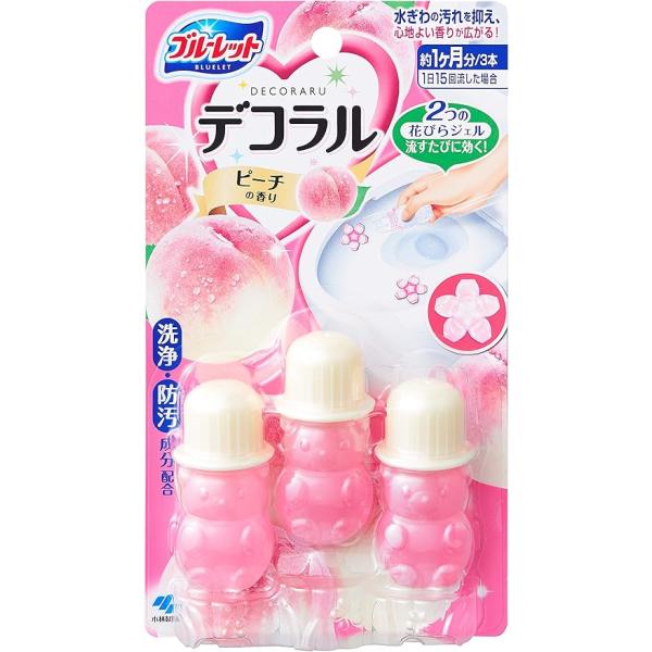 パッケージ変更の場合がありますご了承ください製品特徴便器表面に花びらジェルをデコって（貼り付けて）おくだけで、洗練された上品な香水調フレグランスが広がり、水ぎわのきれいを保ちます。洗浄成分の働きでしっかり洗浄。汚れ付着防止効果できれいを保ち...