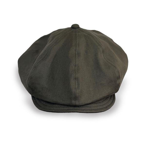 DCH-621　Cotton Gabardine CasquetteCotton 100%Free Size　内周：約56cm〜61cm（後頭部に備わったゴムで伸縮します）つばの長さ：約5.5cm
