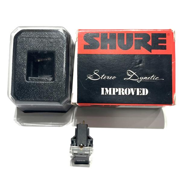 SHURE M44G・箱つき・針反り大・カンチレバー折れ・SHURE製針・針圧 0.75~1.5g*********************************■中古品になりますので、ご理解の上ご購入いただきますようお願いいたします。・...