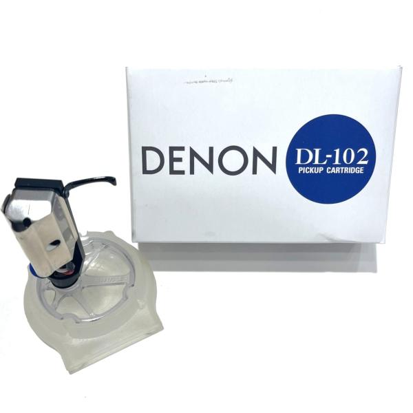 DENON DL-102monoMCカートリッジ・箱付き・ヘッドシェル付き出力電圧 3mV再生周波数 50Hz〜10kHz電気インピーダンス / 240Ω針先 / 17ミクロン丸針針圧 3±1g***********************...