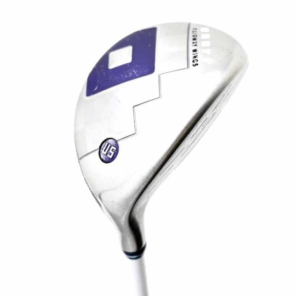 サイズ：クラブ長さ(グリップエンド・60°法計測)：約39インチ  バランス：C4  ヘッドロフト角：24度  シャフト硬さ：Aフレックス  本数：1  番手：5番（5U）  ※ 実寸計測付属品：　なし　※ヘッドカバーの付属はありません。状...
