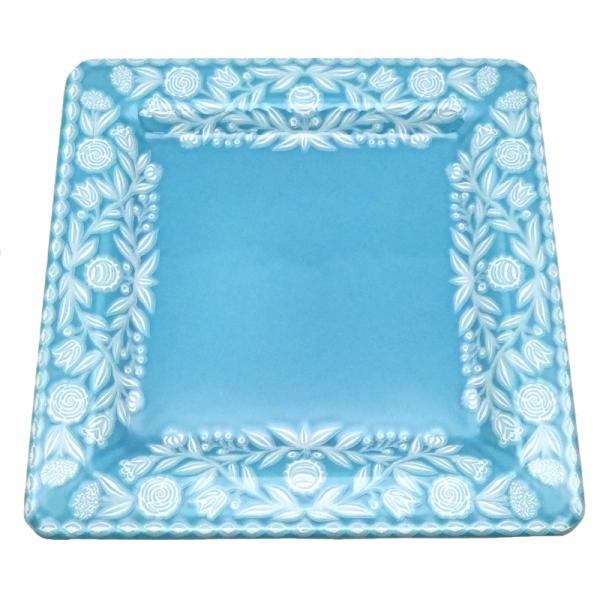 サイズ：W約260mm x H約25mm  ※ 実寸計測材質：磁器色：ブルー系付属品：保存箱状態：中古：AB外側…スレ、キズ、細かなヨゴレ箱…ヨゴレ、ヘコミ、劣化使用感がございますが、まだまだご使用いただけます。こちらの商品は店頭および他サ...