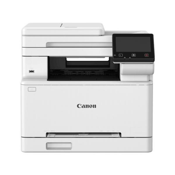 キヤノン プリンター A4 スキャナ  カラーレーザー複合機 サテラ MF663CDW ホワイト Canon