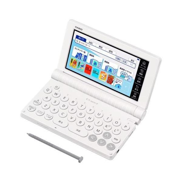 カシオ 電子辞書 小学生モデル 100コンテンツ 読み仮名つき 百科事典 XD-SA2910 ホワイト CASIO