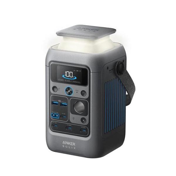 アンカー ポータブル電源 288Wh 小型 軽量 Solix C300 DC Portable Power Station A17265Z1 ダークグレー Anker【保証について】当店はメーカー正規販売店ではございません。その為、アンカー...