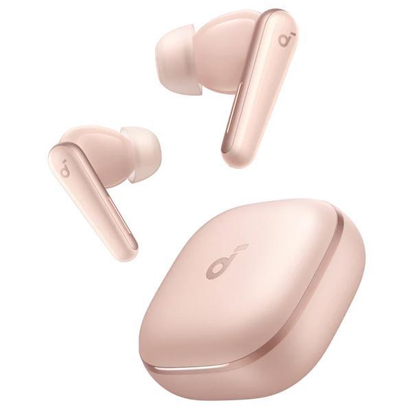 アンカー イヤホン ワイヤレス Bluetooth ノイズキャンセリング Soundcore Liberty 5 A3957N51 アプリコットピンク Anker