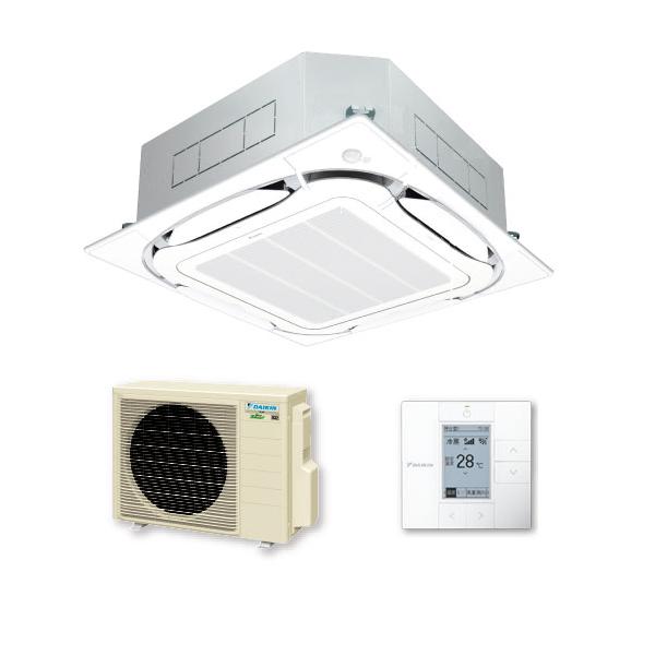 DAIKIN ダイキン SZRC80BYV 業務用エアコン フレッシュホワイト 天井埋込カセット形4方向 3馬力 シングル ワイヤードリモコンPSマークの種類：PSE届出事業者名：ダイキン工業株式会社