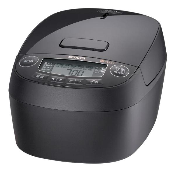 TIGER タイガー魔法瓶 JPV-Y100(KV) モーブブラック 炊飯器 5.5合炊 圧力IH炊飯ジャー 炊きたて