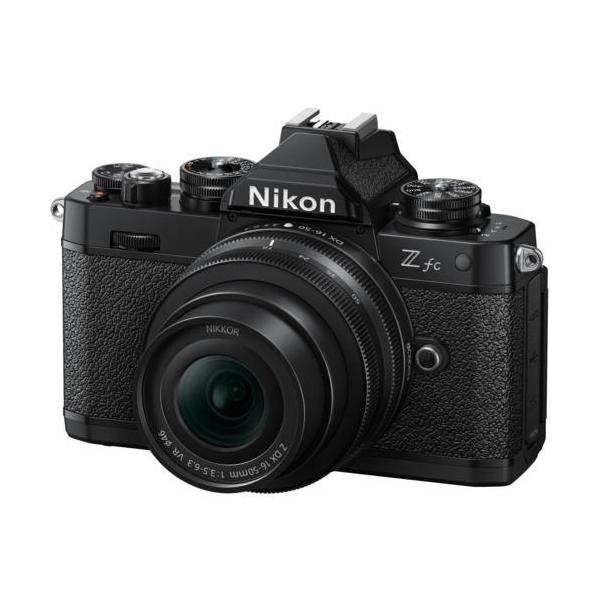 Nikon ニコン Z fc 16-50 VR レンズキット ブラック ミラーレス一眼カメラ ズームレンズPSマークの種類：PSE届出事業者名：株式会社ニコン