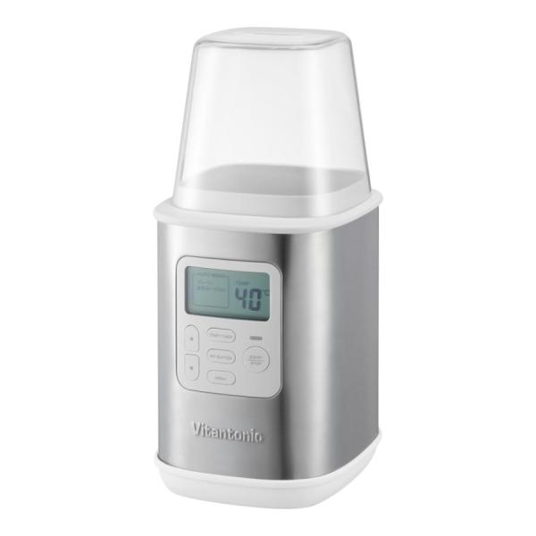 ビタントニオ ヨーグルトメーカー 水切りヨーグル 牛乳パック VYG-60-W ホワイト×シルバー VitantonioPSマークの種類：PSE届出事業者名：株式会社三栄コーポレーション