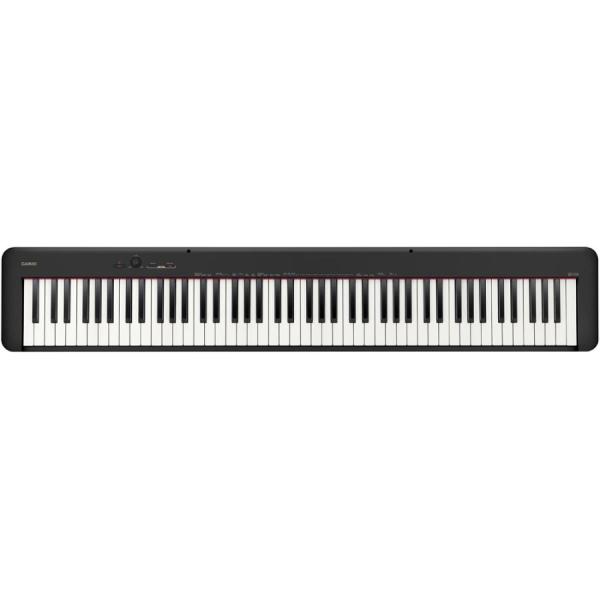 カシオ 電子ピアノ 88鍵盤 2電源方式 スリムボディ 自然な音色変化 CDP-S110BK ブラック CASIO