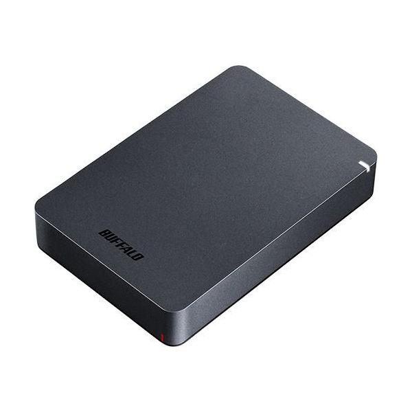 BUFFALO バッファロー HD-PGF4.0U3-GBKA ブラック ポータブルHDD 耐衝撃 4TB