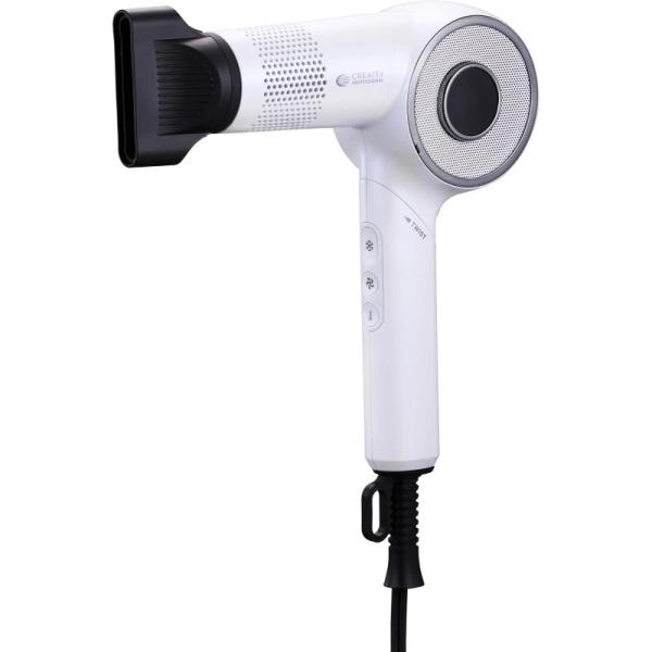 クレイツ ヘアドライヤー 大風量 風量調節 コンパクト エレメアドライ ケアポータブル SCD-L01F ホワイトPSマークの種類：PSE届出事業者名：株式会社クレイツ