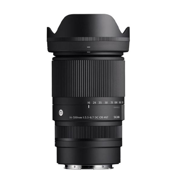 SIGMA シグマ カメラレンズ 16-300F3.5-6.7 DC OS/CRF ブラック キヤノンRFマウント用 Contemporary コンテンポラリー