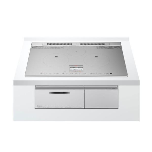 HITACHI 日立 HT-N8STWF(S) シルバー ビルトインIHクッキングヒーター 3口IH 幅75cm 火加減マイスターPSマークの種類：PSE届出事業者名：日立グローバルライフソリューションズ株式会社