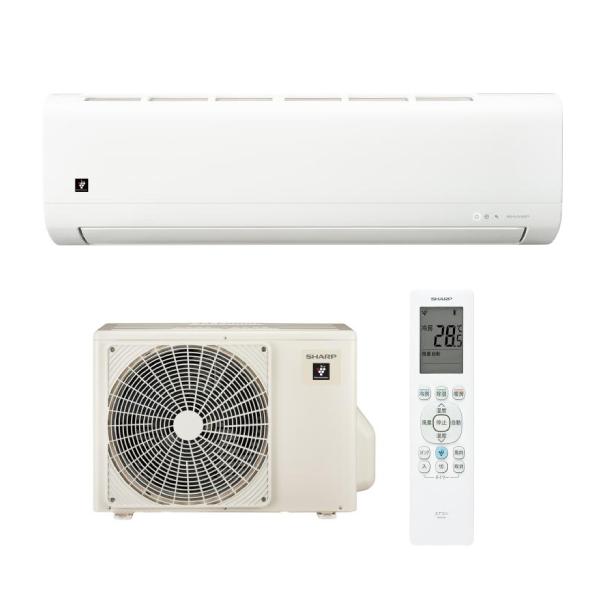 SHARP シャープ AY-T22DH ホワイト ルームエアコン 主に6畳用 プラズマクラスター7000 DHシリーズ●この商品は室外機・室内機のセット販売となります。　単品での販売は行っておりません。●室外機と室内機の2個口でのお届けとな...