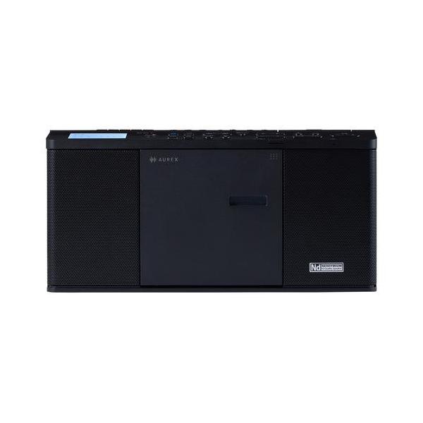 東芝 CDラジオ ワイドFM対応 SD/USB/CDラジオ Bluetooth対応 AUREX AX-CR90 ブラック TOSHIBA