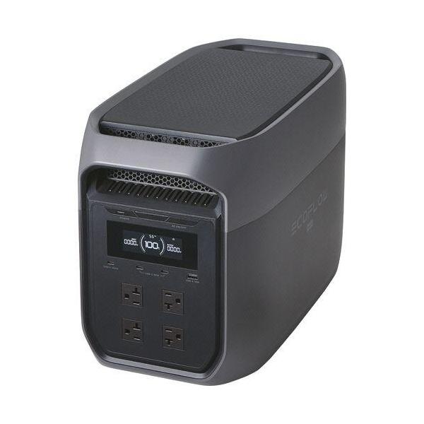 エコフロー ポータブル電源 2048Wh アウトドア 災害 非常時 DELTA 3 Max EFD3M-G-JP EcoFlow