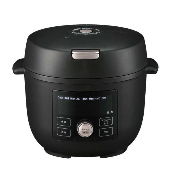 タイガー 電気圧力鍋 1台11役 2つのモード 42オートメニュー COOKPOT COK-B220(KM) マットブラック TIGERPSマークの種類：PSE、PSC届出事業者名：タイガー魔法瓶株式会社