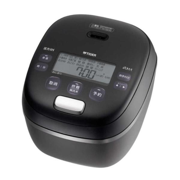 TIGER タイガー魔法瓶 JRI-G100(KO) オフブラック 炊飯器 圧力IHジャー 5.5合炊き 炊きたて ご泡火炊きPSマークの種類：PSE、PSC届出事業者名：タイガー魔法瓶株式会社