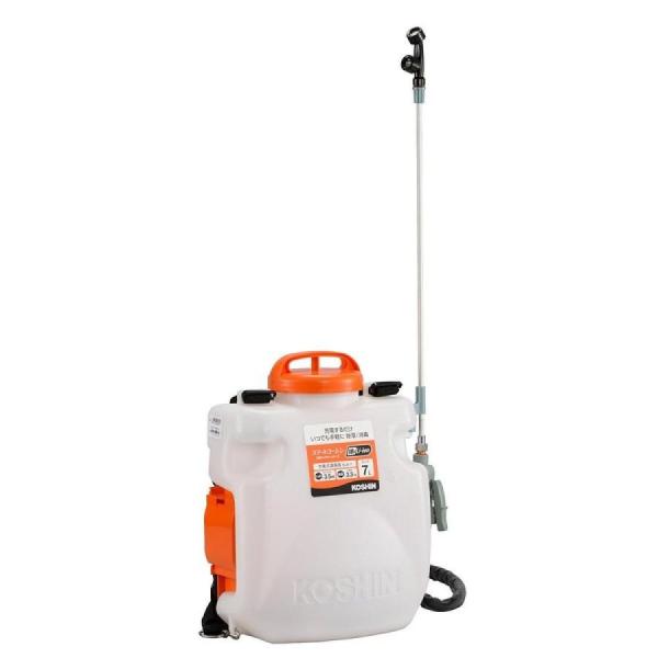 工進 噴霧器 7L バッテリー  背負い式 充電式 ガーデニング 園芸 除草 SLS-7 KOSHINPSマークの種類：PSE届出事業者名：株式会社工進