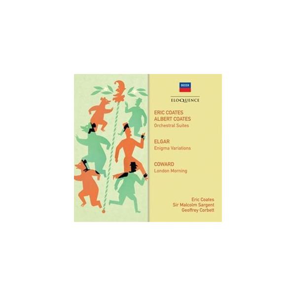 【発売日：2021年02月26日】種別:2CD 【輸入盤】 クラシックその他 発売日:2021/02/26 登録日:2021/05/14 エリック・コーツ コーツ：管弦楽曲集 内容:収録曲エリック・コーツ：組曲『3人のエリザベス』組曲『4つ...