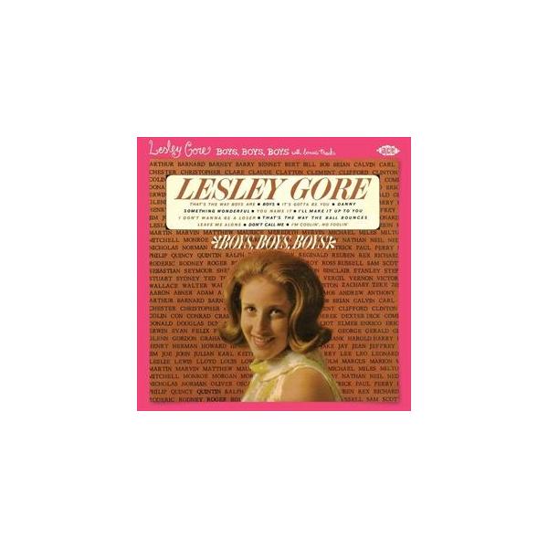 【発売日：2016年05月27日】種別:CD 【輸入盤】 洋楽ポップス 発売日:2016/05/27 登録日:2016/06/22 レスレイ・ゴア ボーイズ・ボーイズ・ボーイズ 内容:1. That’s the Way Boys Are2....