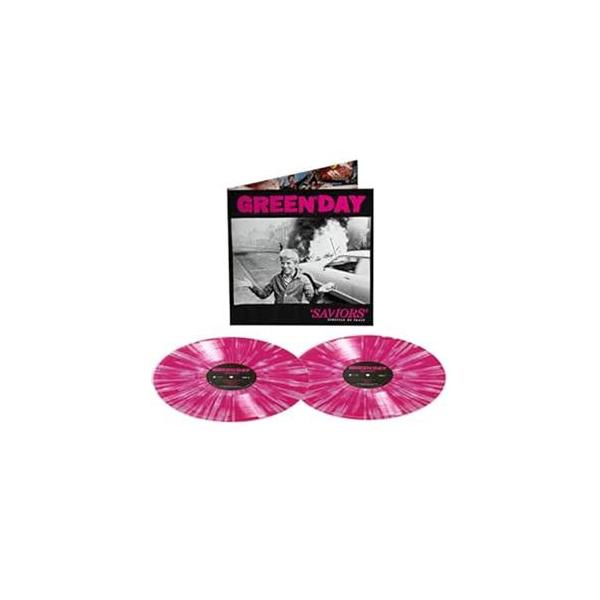 【発売日：2025年05月23日】種別:2LP 【輸入盤】 洋楽ロック 発売日:2025/05/23 登録日:2025/04/15 グリーン・デイ セーヴィアーズ（エディション・デラックス）（ピンク・ウィズ・ホワイト・スプラッター） グリー...