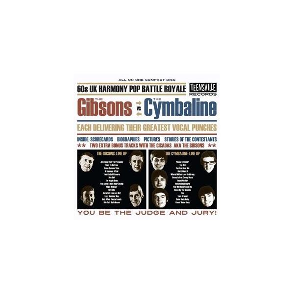 【発売日：2019年10月04日】種別:CD 【輸入盤】 洋楽ロック 発売日:2019/10/04 登録日:2019/11/22 ギブソンズVSシンバライン 60S・UK・ハーモニー・ポップ・バトル・ロイヤル 内容:1. The Gibso...