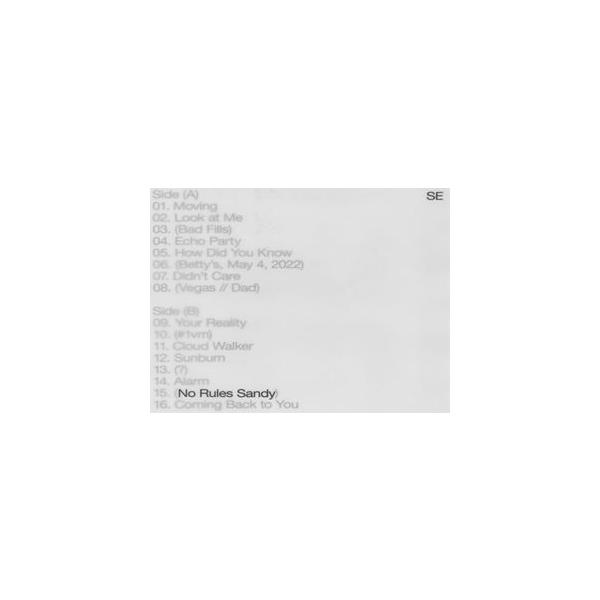 【発売日：2023年01月14日】種別:CD 【輸入盤】 洋楽ロック 発売日:2023/01/14 登録日:2023/01/13 シルヴィアン・エッソ ノー・ルールズ・サンディ 内容:1. Moving2. Look At Me3. （Ba...