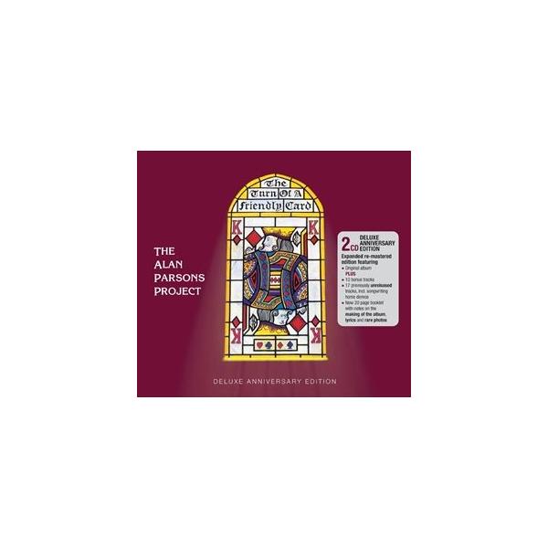 【発売日：2015年11月06日】種別:2CD 【輸入盤】 洋楽ロック 発売日:2015/11/06 登録日:2015/09/08 アラン・パーソンズ ターン・オブ・ア・フレンドリー・カード：デラックス・アニヴァーサリー・エディション 内容...
