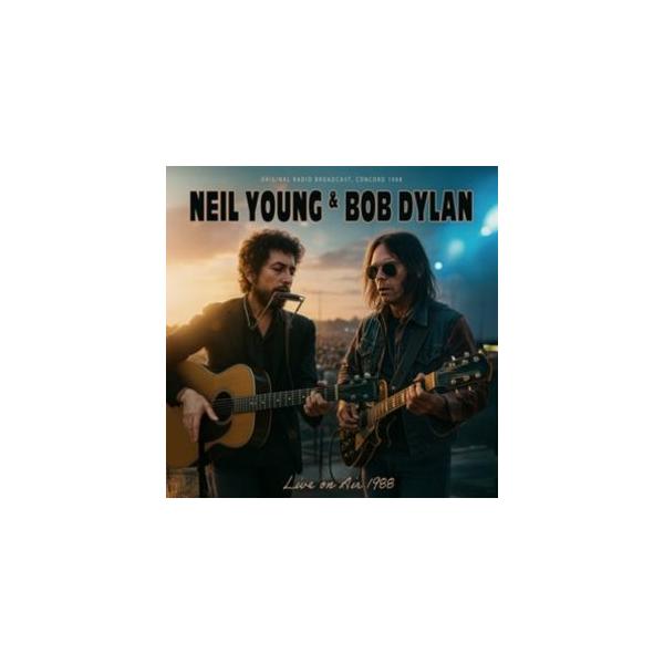 【発売日：2026年01月09日】種別:LP 【輸入盤】 洋楽ロック 発売日:2026/01/09 登録日:2025/10/31 ニール・ヤング・アンド・ボブ・ディラン ライヴ・オン・エア・1988 内容:1. Like A Rolling...