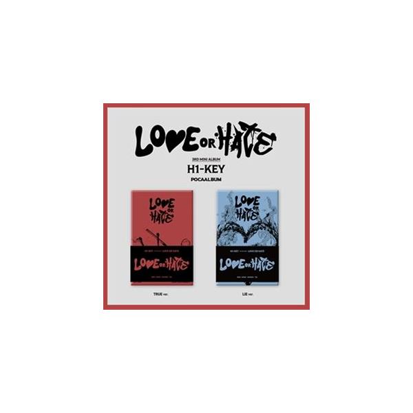 【発売日：2024年06月20日】種別:QR CODE CARD 【輸入盤】 洋楽アジアンポップス 発売日:2024/06/20 登録日:2024/06/11 ハイキー 3RDミニ・アルバム：ラヴ・オア・ヘイト（ポカ・アルバム）（限定盤） ...