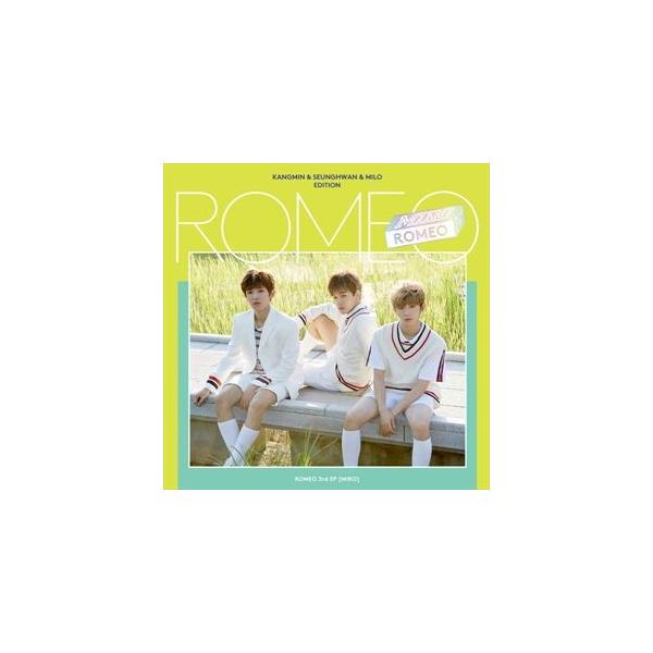 【発売日：2016年06月24日】種別:CD 【輸入盤】 洋楽アジアンポップス 発売日:2016/06/24 登録日:2016/06/21 ロミオ 3RDミニアルバム：ミロ（カンミン・スンファン・ミロ・バージョン） K-POP 輸入盤 一覧...