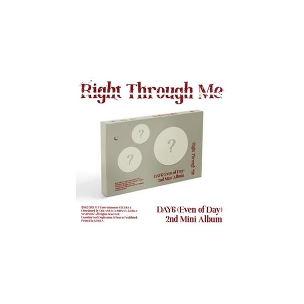 【発売日：2021年07月06日】種別:CD 【輸入盤】 洋楽アジアンポップス 発売日:2021/07/06 登録日:2021/06/18 デイ6（イーブン・オブ・デイ） 2NDミニ・アルバム：ライト・スルー・ミー K-POP 輸入盤 一覧...