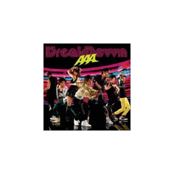 【発売日：2009年07月29日】種別:CD 邦楽J-POP 発売日:2009/07/29 販売元:エイベックス・ミュージック・クリエイティヴ 登録日:2009/05/22 AAA トリプルエー ブレイク ダウンブレイク ユア ネームサマー...