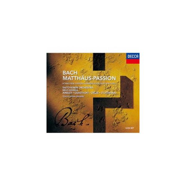 【発売日：2024年06月19日】種別:CD クラシック声楽曲 発売日:2024/06/19 販売元:ユニバーサル ミュージック 登録日:2024/05/16 小澤征爾（cond） オザワセイジ ジェイ エス バッハ マタイジュナンキョク ...