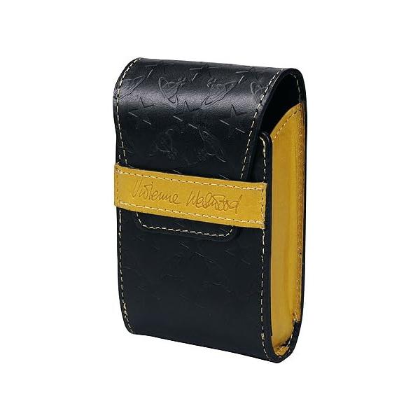 サイズ（目安）：約 縦12cm×横7.5cm×厚み3.5cmベースカラー：ブラック、イエローBOX・ソフト箱（20本）1個分 ※長さは110mmまで収納可能です。主素材：牛革付属品：無し(箱無し)状態：新品未使用正規品本物新品になりますが、...