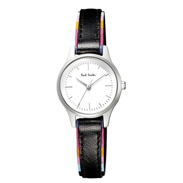 ブランド:Paul Smith(ポールスミス)ケースの形状：円形風防素材：クリスタルガラス表示タイプ：アナログベルト幅：1.0cm手首周り：15.1〜19.4cm文字盤（縦×横）：1.9×1.9cmカラー：ホワイト、ブラック、マットシルバー...