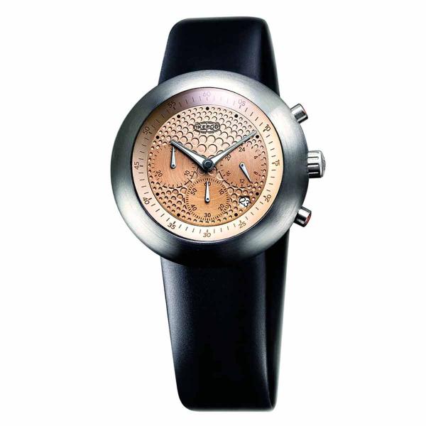 商品名称：CHRONOPODIPC003SILBケースサイズ：直径44mm、厚み17.5mmケース素材：ステンレススティールストラップ素材/カラー：シリコン/ブラックストラップ幅：24ｍｍムーブメント：日本製クォーツムーヴメント（クロノグラ...